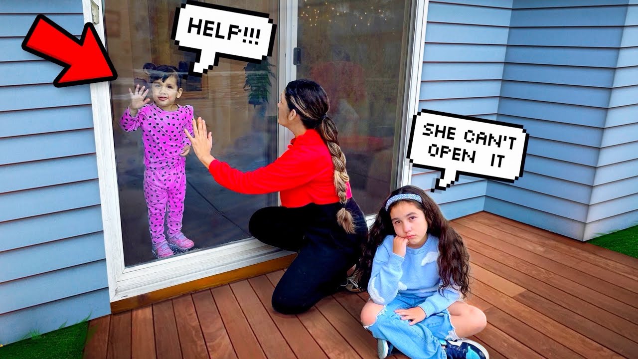We Got LOCKED OUT of our House!! *HELP* | Jancy Family - YouTube