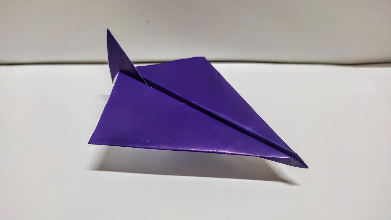 Origami Plane Tutorial - YouTube