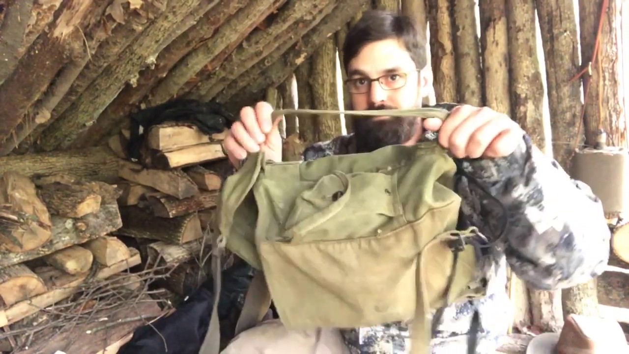 DIY Bushcraft Haversack - YouTube