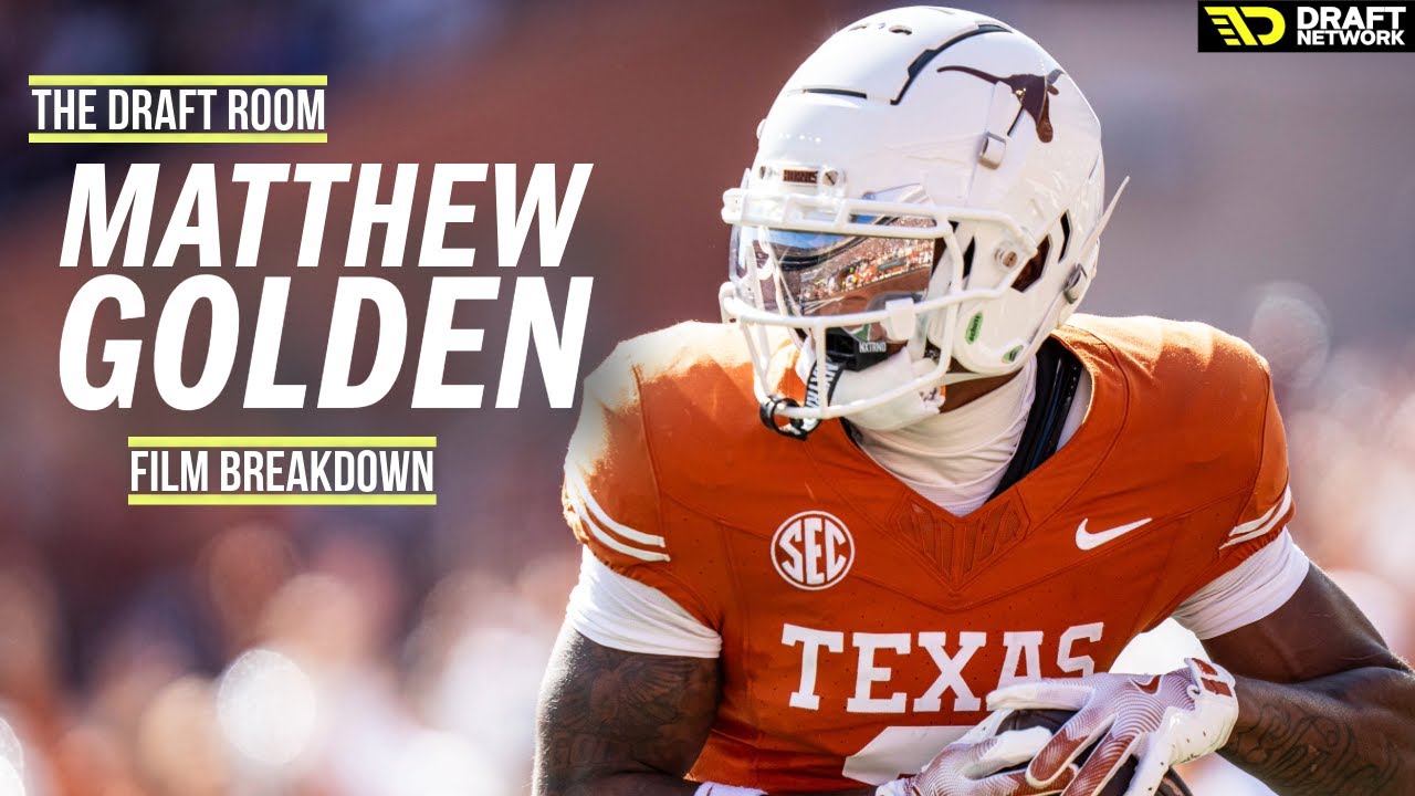 Is Matthew Golden Now WR1? | The Draft Room - YouTube