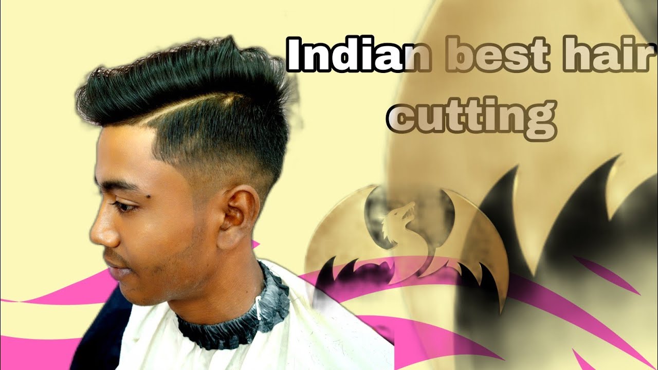 Indian best hair cutting/for/Hair and care premium salon - YouTube
