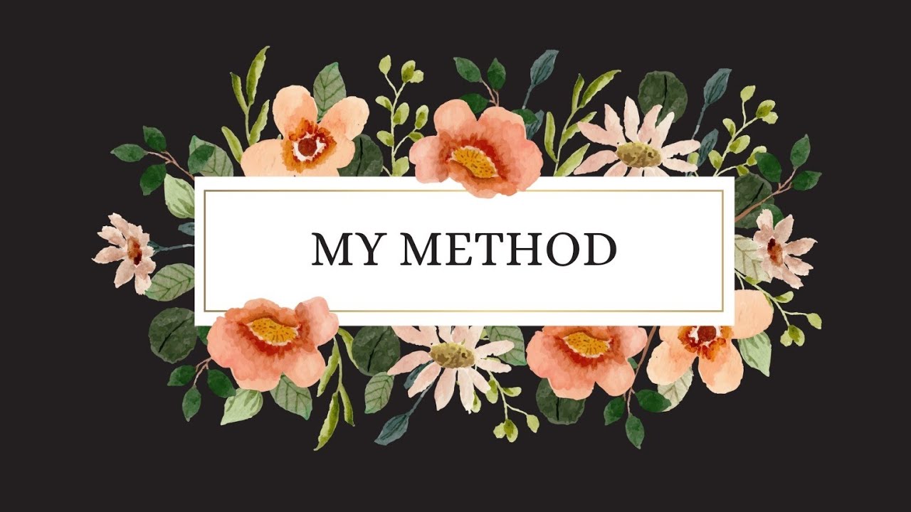 What's my method? - YouTube