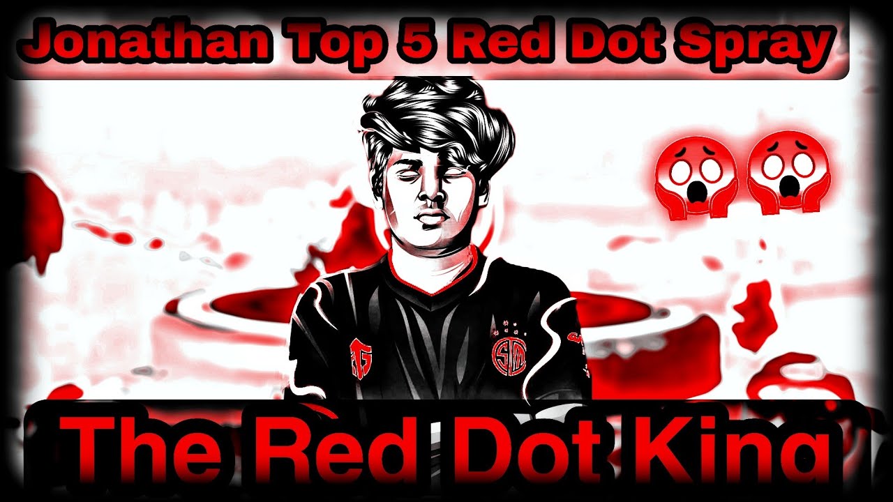 Jonathan Top 5 Red Dot Spray | Jonathan Red Dot King 🔥 - YouTube