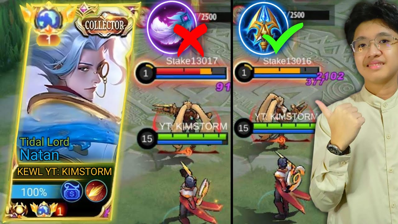 MUST WATCH NATAN ABNORMAL ONE-SHOT BUILD😱 (SOLO MYTHIC RANK) | TOP 1 ...