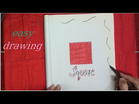 Square drawing easy - YouTube