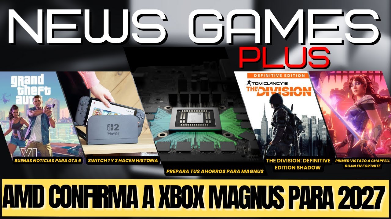 SIN MIEDO AL ÉXITO XBOX LANZARÍA XBOX MAGNUS EN 2027 SEGÚN AMD | SWITCH ...