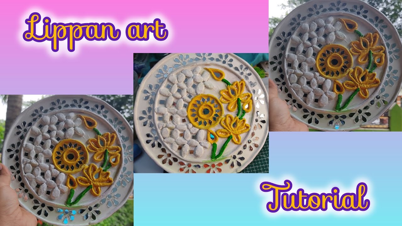 lippan art step by step #tutorial #viral #video #lippanart - YouTube