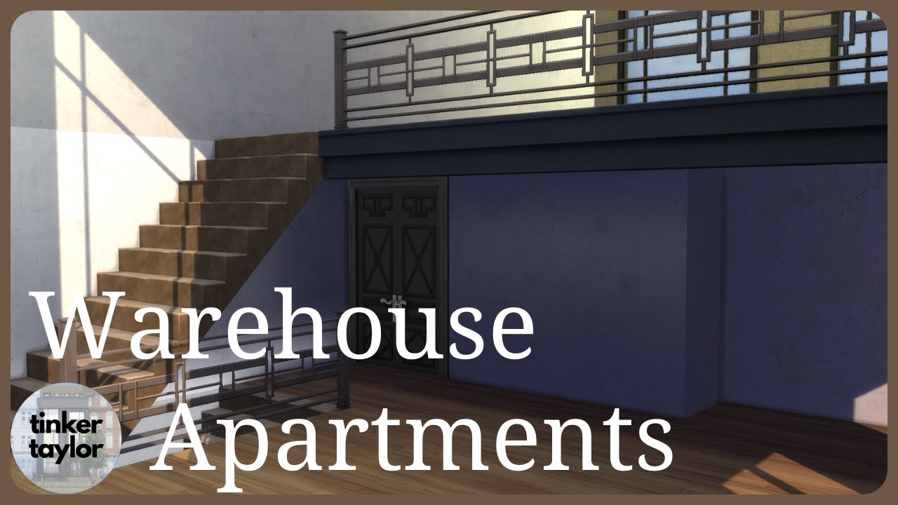 Warehouse Apartment Shell || Sims 4 Build - YouTube