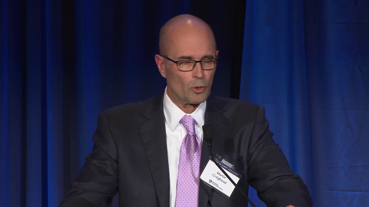 2016 Alumni Fellow: Martin Craighead ’82 - YouTube