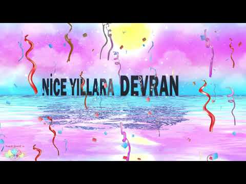 İyi ki Doğdun DEVRAN | İSME ÖZEL DOĞUM GÜNÜ ŞARKISI