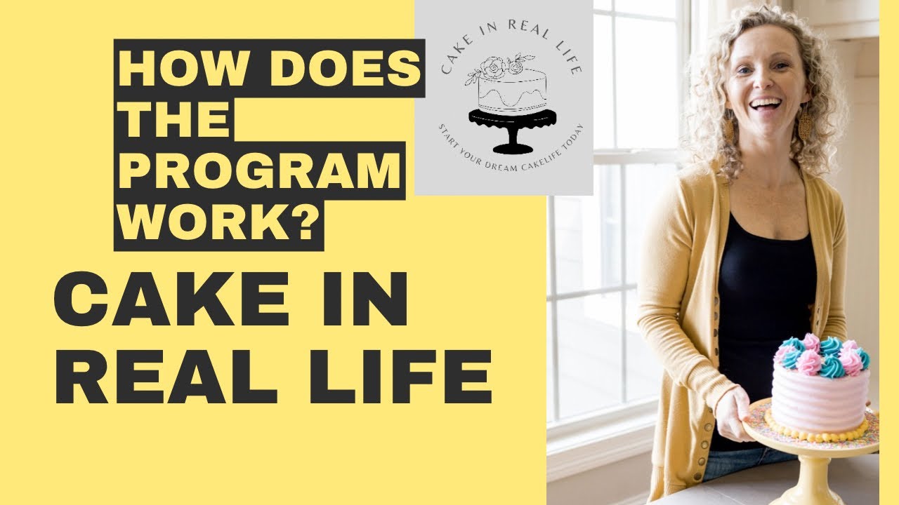 My Cake In Real Life Program is Perfect For You! - YouTube
