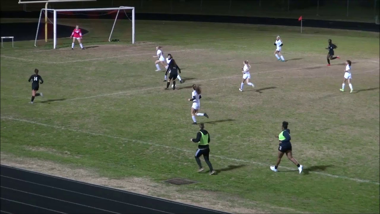 HS Varsity Soccer Freshman Scoring play 8 - YouTube