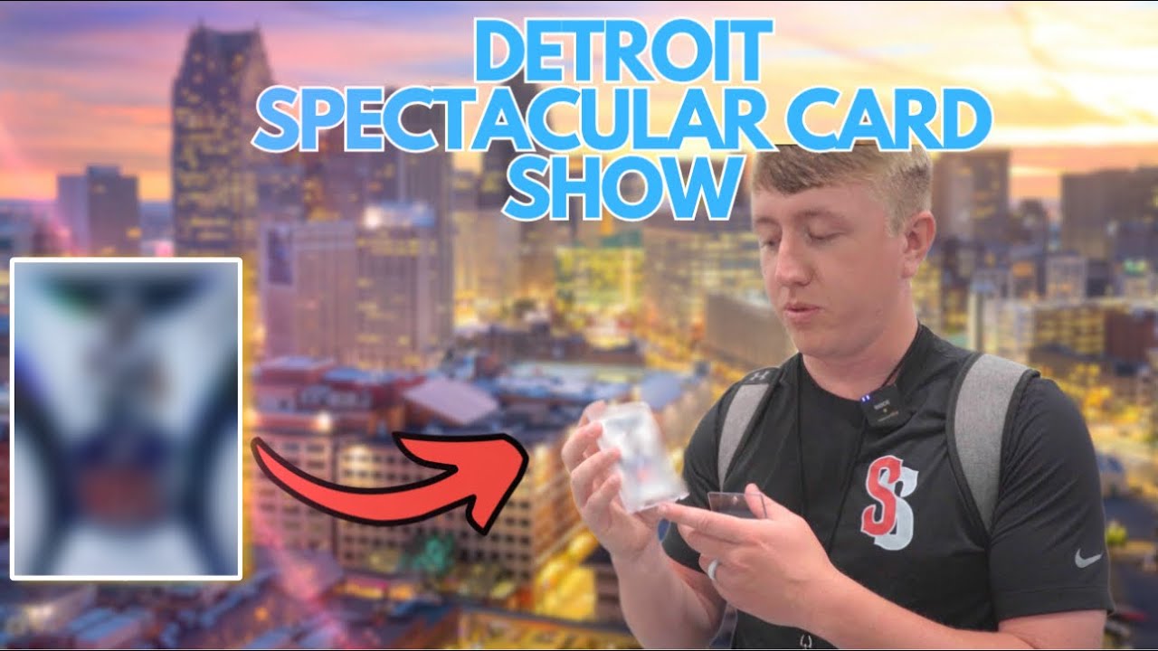 BUYING A 1/1 IMMACULATE SHIELD OF A HALL OF FAMER AT THE DETROIT ...