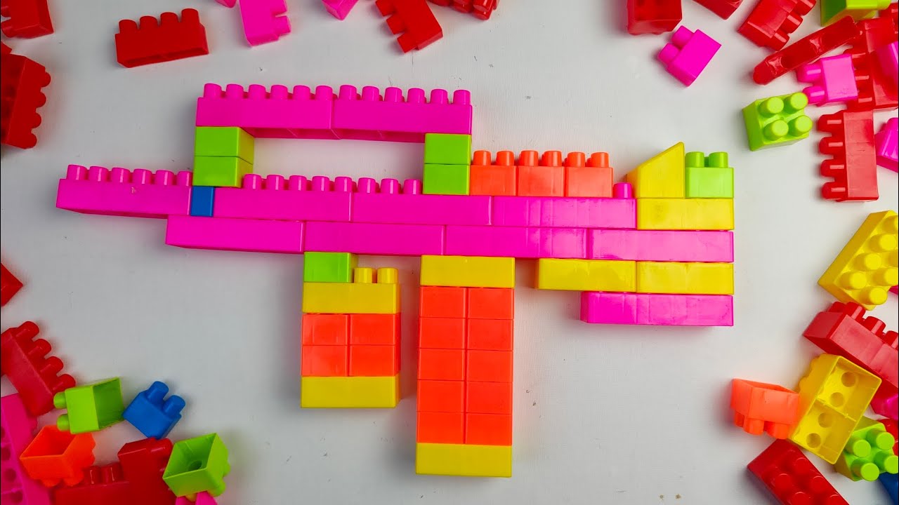 ( TOY ASMR ) How to Make a Famas Free Fire Pistol From Lego ...