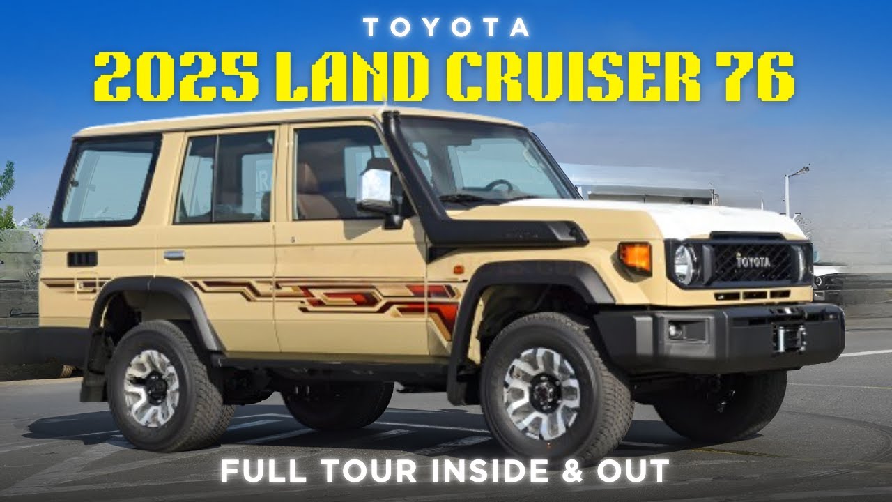 Toyota Land Cruiser LC76 2025 | 4.0L V6 Petrol 4WD | تويوتا لاندكروزر LC76 2025 بنزين دفع رباعي ...