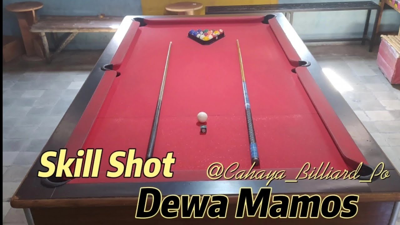Billiard !!! Skill Shot Dewa Mamos @Cahaya_Billiard - YouTube