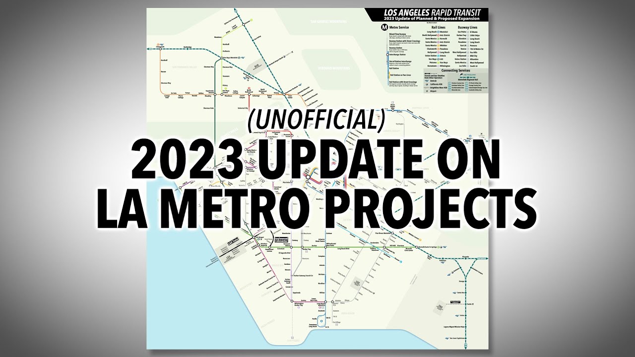 2023 Update on LA Metro Projects - YouTube