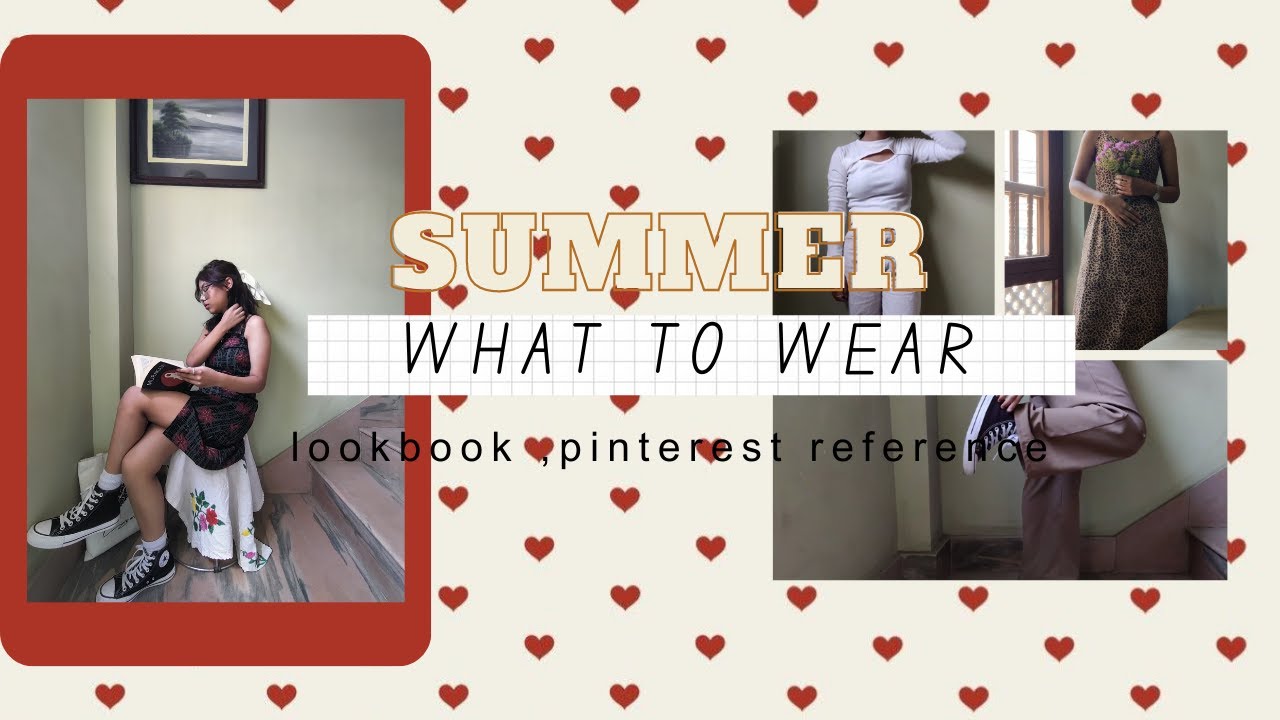 EASY summer outfit( ´ ` ) |CUTE+AESTHETIC|SUMMER LOOK BOOK|PINTEREST ...