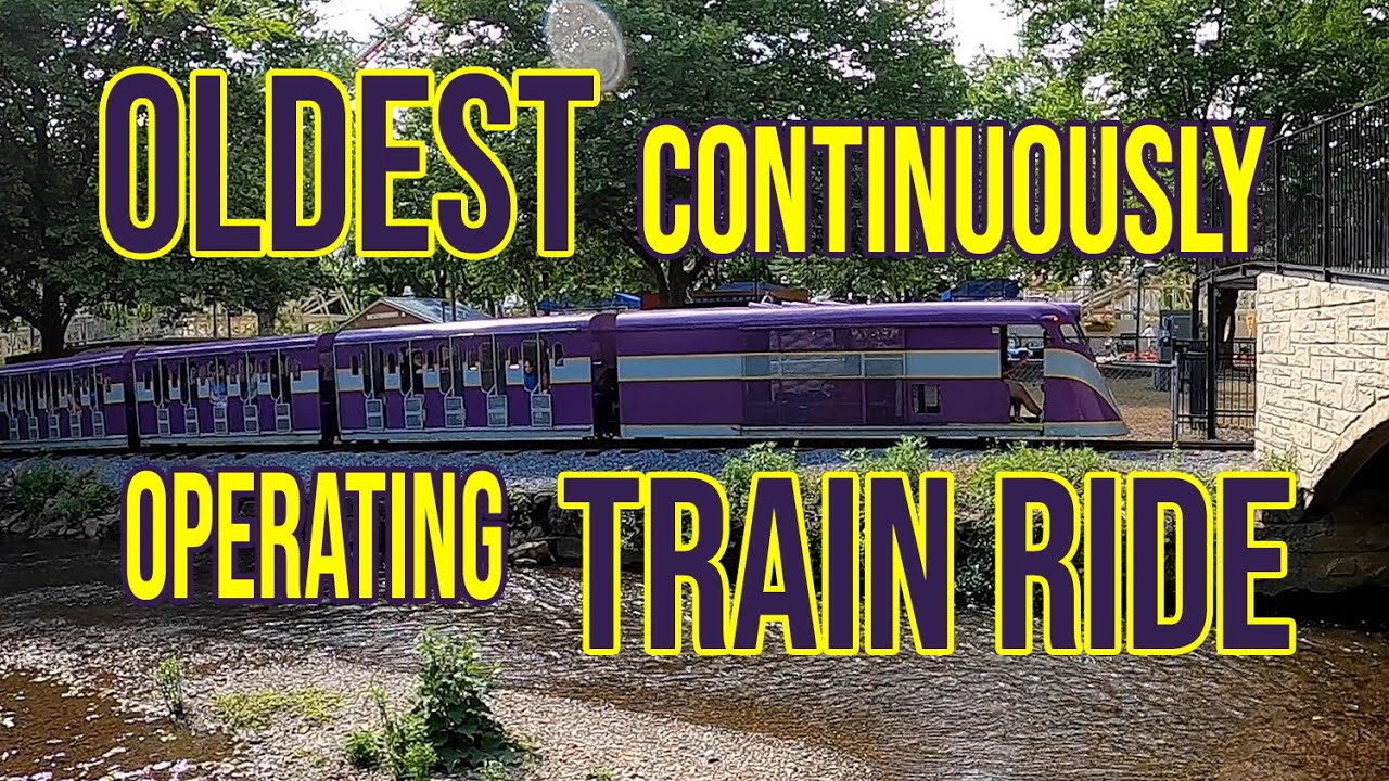 Dorney Park Zephyr Railroad Complete Ride - 2022 - YouTube