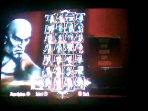 Mortal Kombat 9 2011 Character Selection Screen Glitch Found by ...