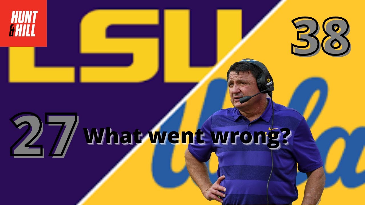 LSU stunned by 38-27 loss to UCLA - YouTube