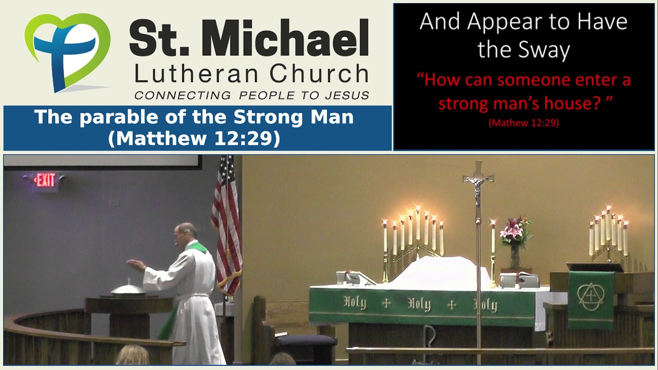 The Parable of the Strong Man (Matthew12:29) - YouTube