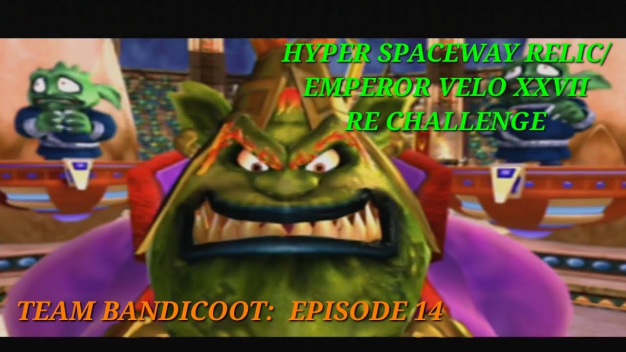 Crash Nitro Kart: Gamecube - (Episode 14) Hyper Spaceway Relic/Emperor ...
