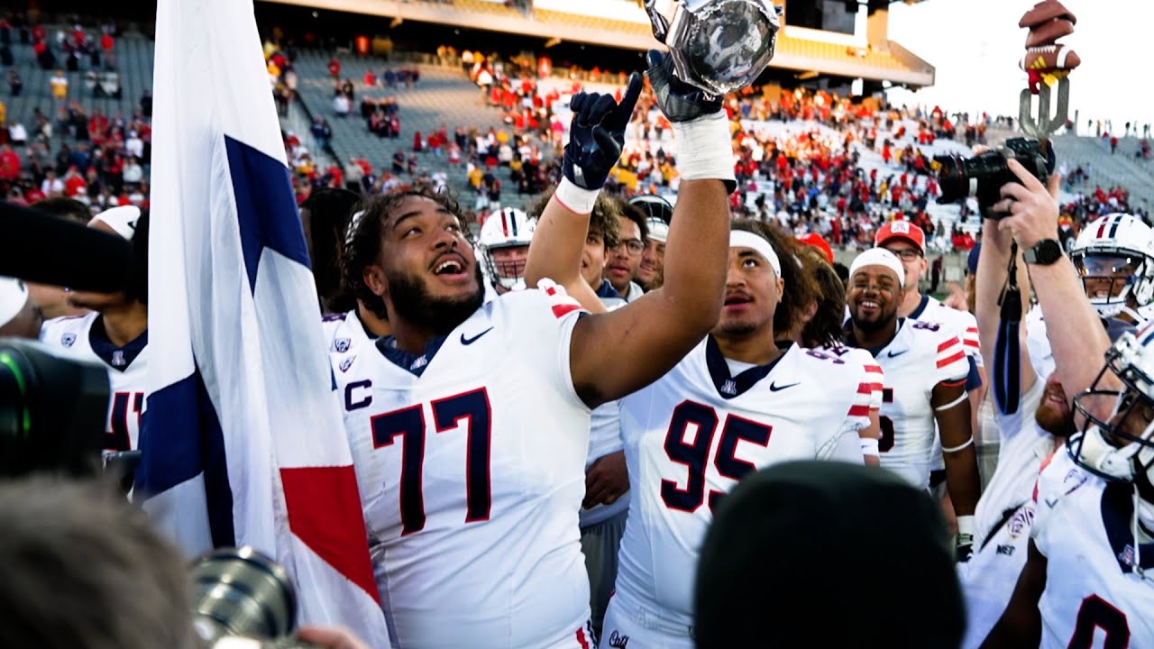 Jordan Morgan's Final Season with Arizona Football - YouTube