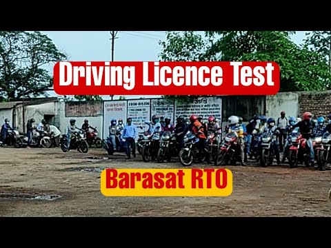 Driving Licence Test For Two Wheeler 🔥|| Barasat RTO || #Contentboy ...