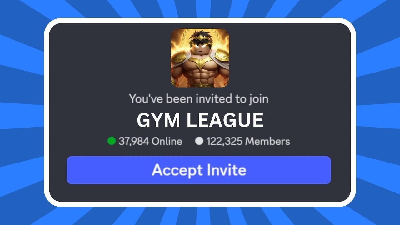 How to Join GYM LEAGUE Discord Server (QUICK & EASY) - YouTube