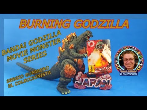 Bandai Godzilla ver. 1995 Movie Monster Series Burning Godzilla sergio ...