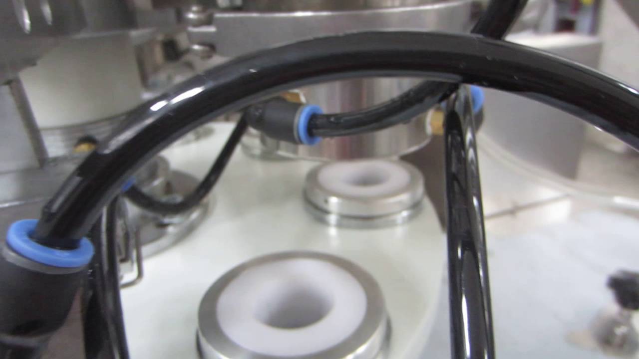 MIC-tube filling and sealing machine swiss gun how to connect with the ...
