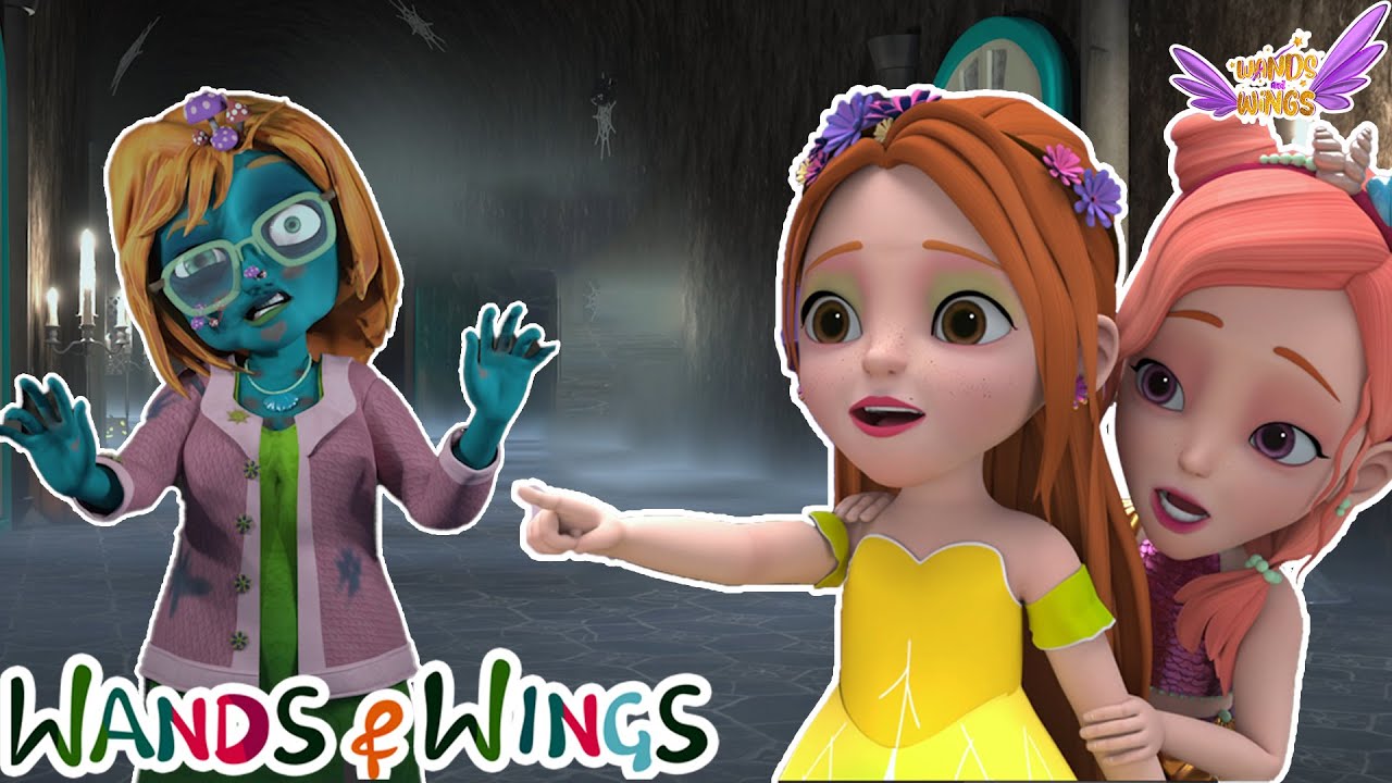 Zombie Teacher | Clumsy Zombie + Princess Lost her Shoe | Princess Song ...