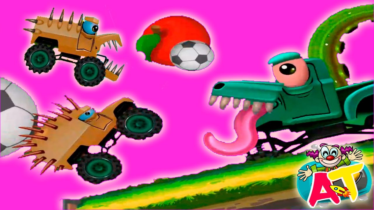 🌟Camiones y Coches Monstruo - Juego de Carreras para Niños - Monster ...
