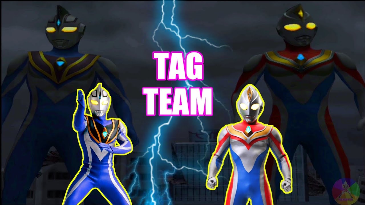 Ultraman Tag Team - Ultraman Agul X Ultraman Dyna UFE3 | Ultraman ...