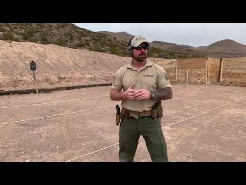 When to use the double kneeling position in a gun fight - YouTube