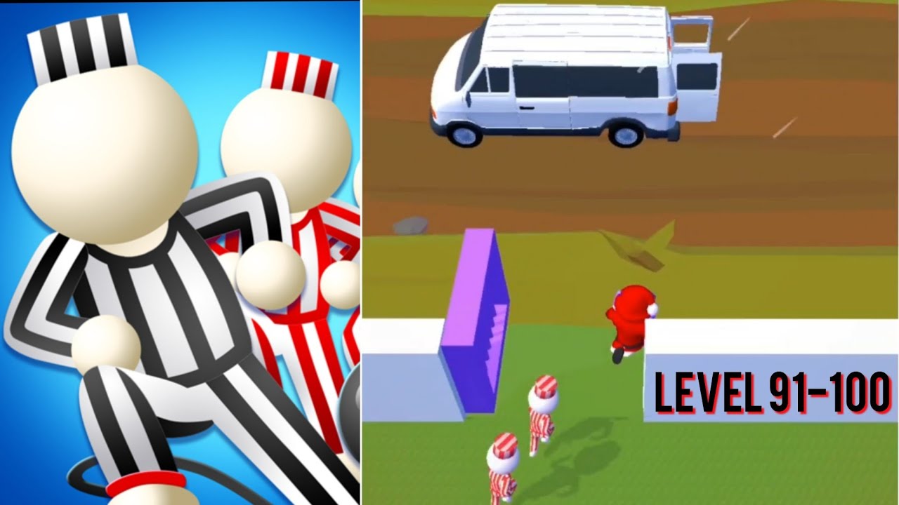 Prison Wreck gameplay / level 91-100 walkthrough / cyclope bonus ...