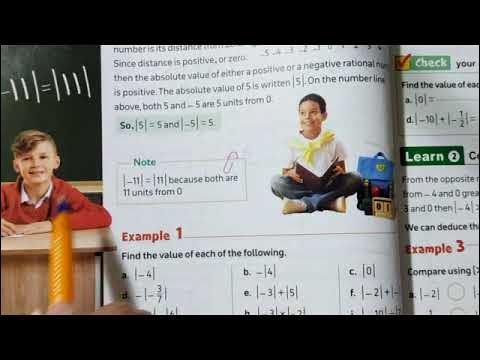 Unit 2 / Lessons 5 & 6 / Exploring absolute value / Comparing absolute ...
