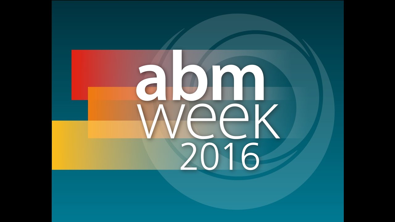 ABM WEEK 2016 - A real journey of knowledge - YouTube