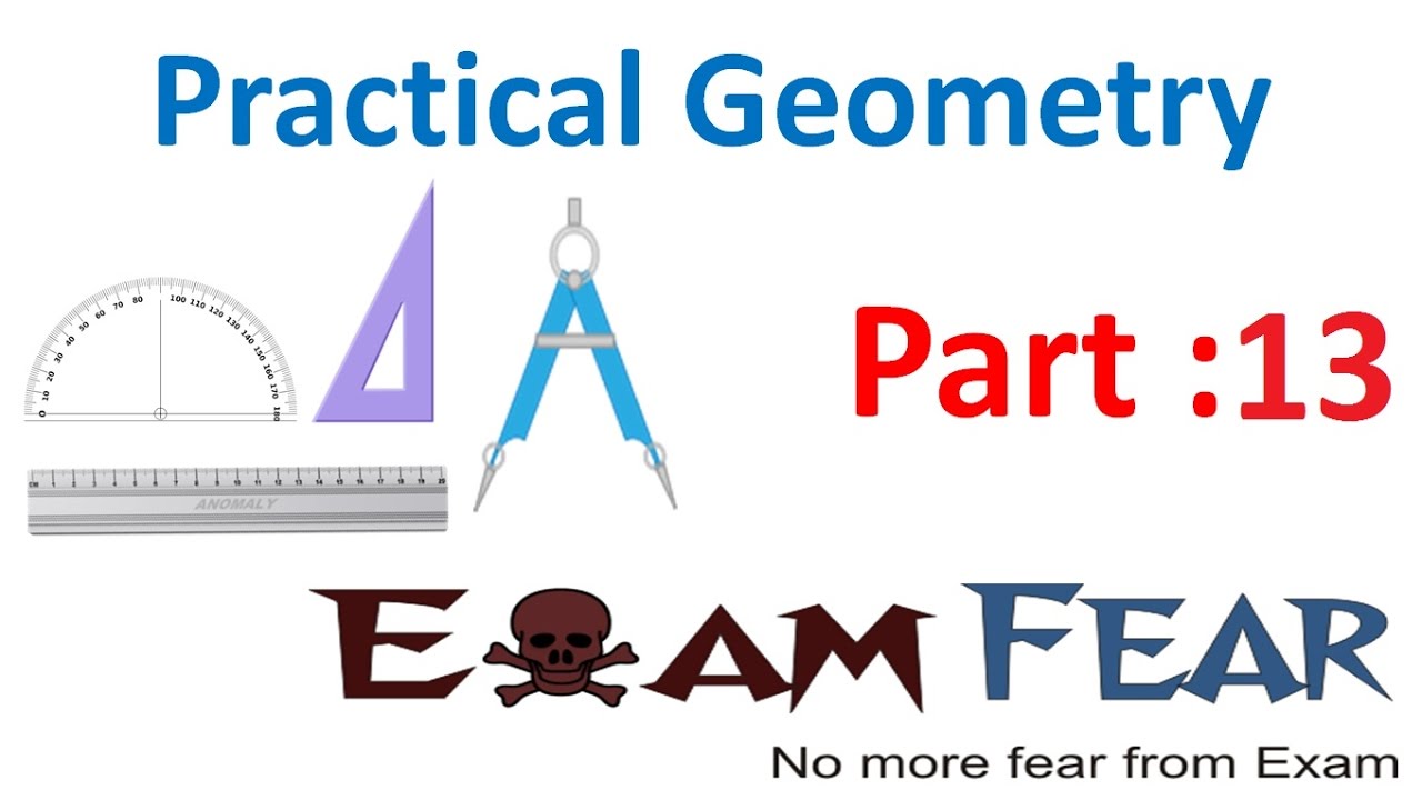 Maths Practical Geometry part 13 (Draw Angle 135 degree with Rules and ...