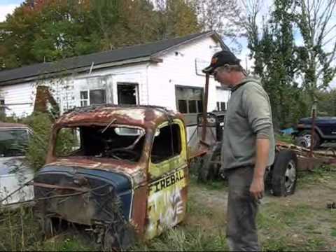 Mike's Rat Rod, Ol' Fireball, off the frame - YouTube