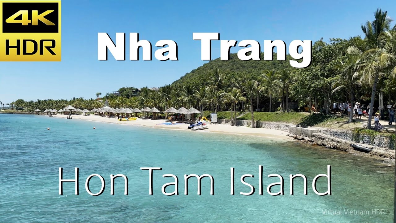 4K HDR | Walking Hon Tam Island in Nha Trang | Best Place in the World ...