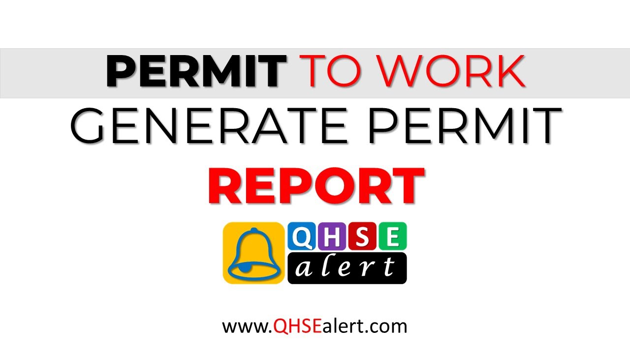 Generate Permit Report - YouTube