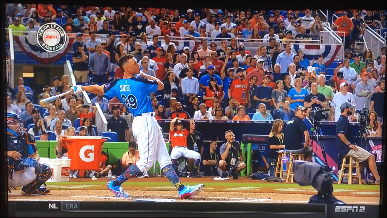 Aaron Judge slow motion bat swing - 2017 all star game - YouTube