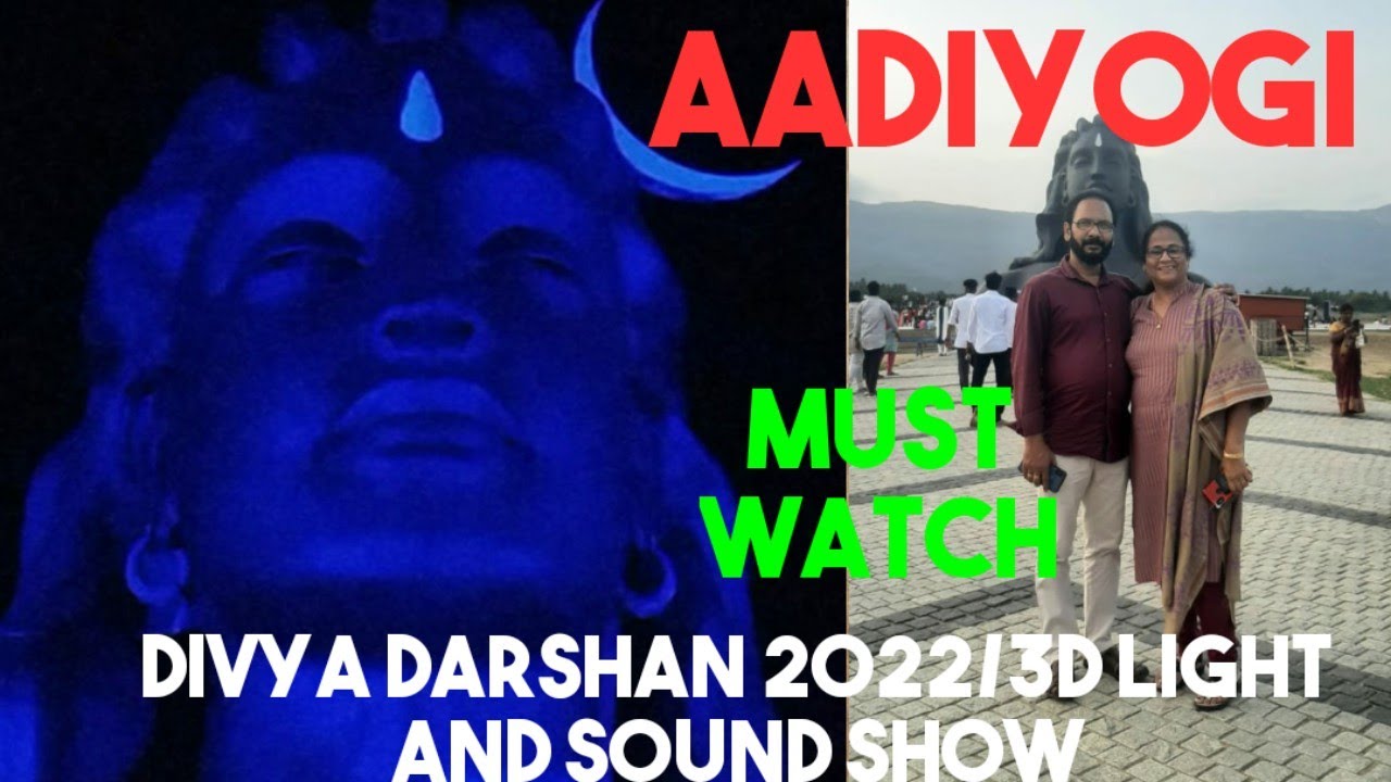 The most beautiful light and sound show| Divya Darshan|| - YouTube