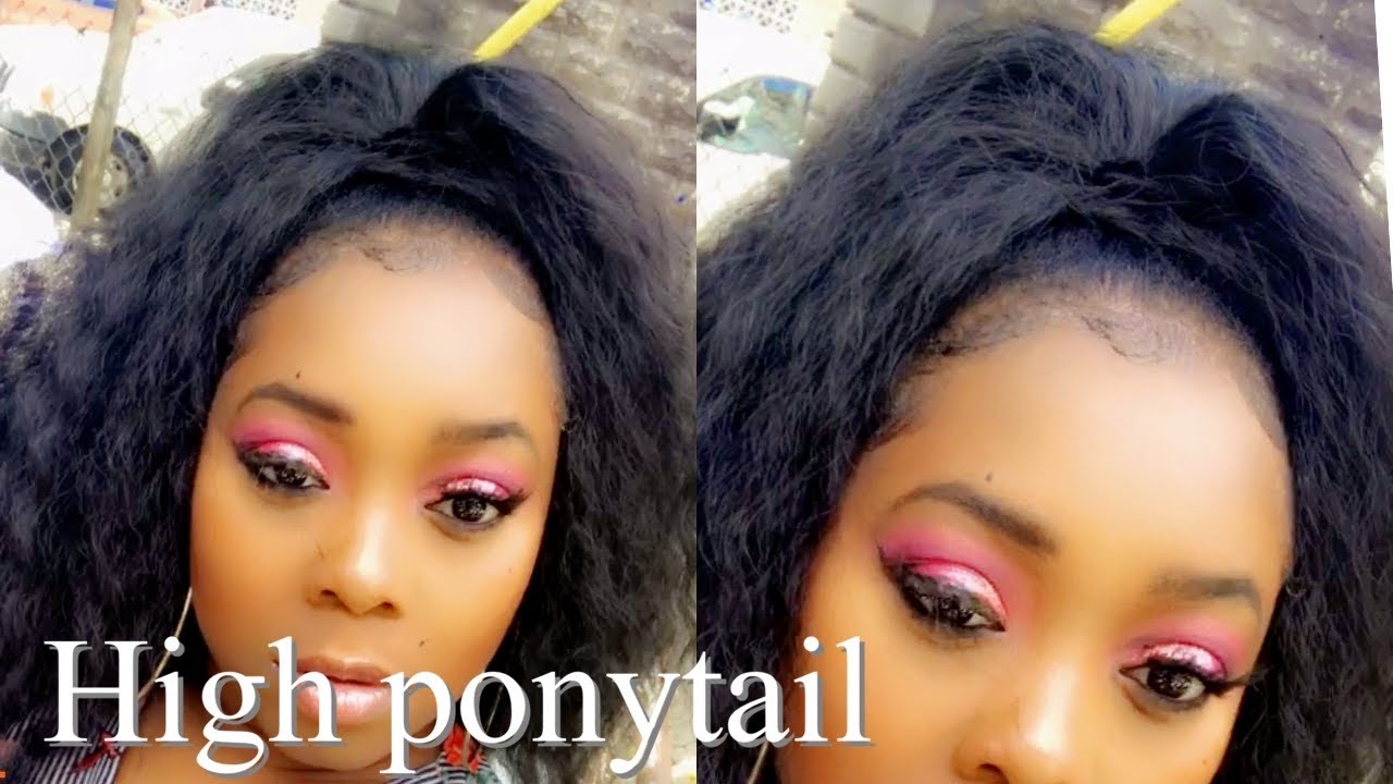 Janet collection. Drawstring ponytail - YouTube