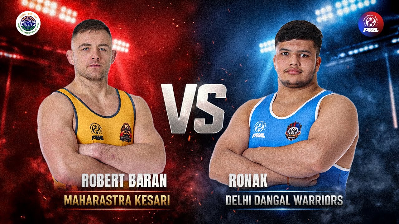 Robert Baran vs Ronak | Day 2 Match 5 | Men’s 125 KG | PWL 2026#pwl ...