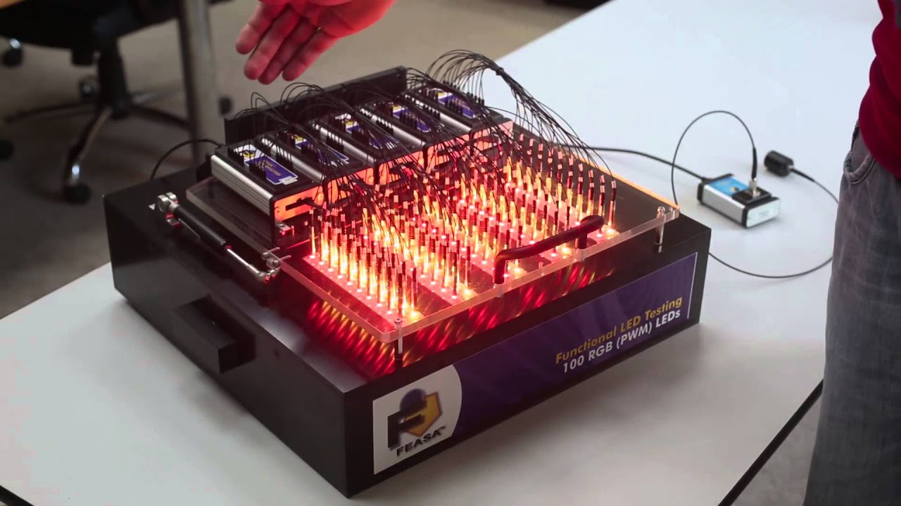Feasa LED Analyser - Absolute Intensity - YouTube