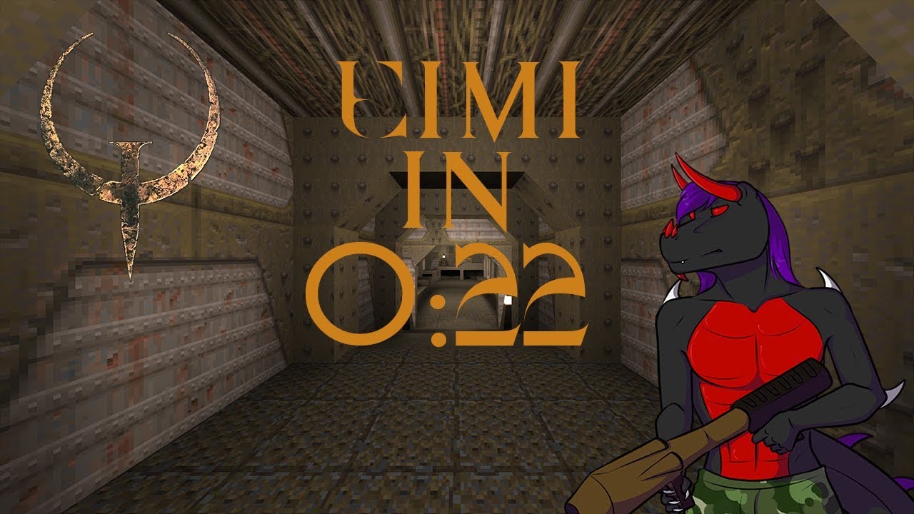 Quake (QW) | E1M1 in 0:22 (Personal Best) - YouTube