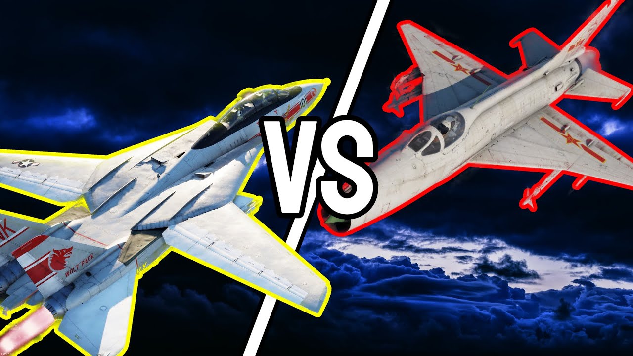 F-14 VS J-7E | A Dogfight Breakdown [War Thunder] - YouTube